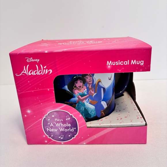 Disney | Dining | Disney Aladdin Musical A Whole New World Mug New In ...